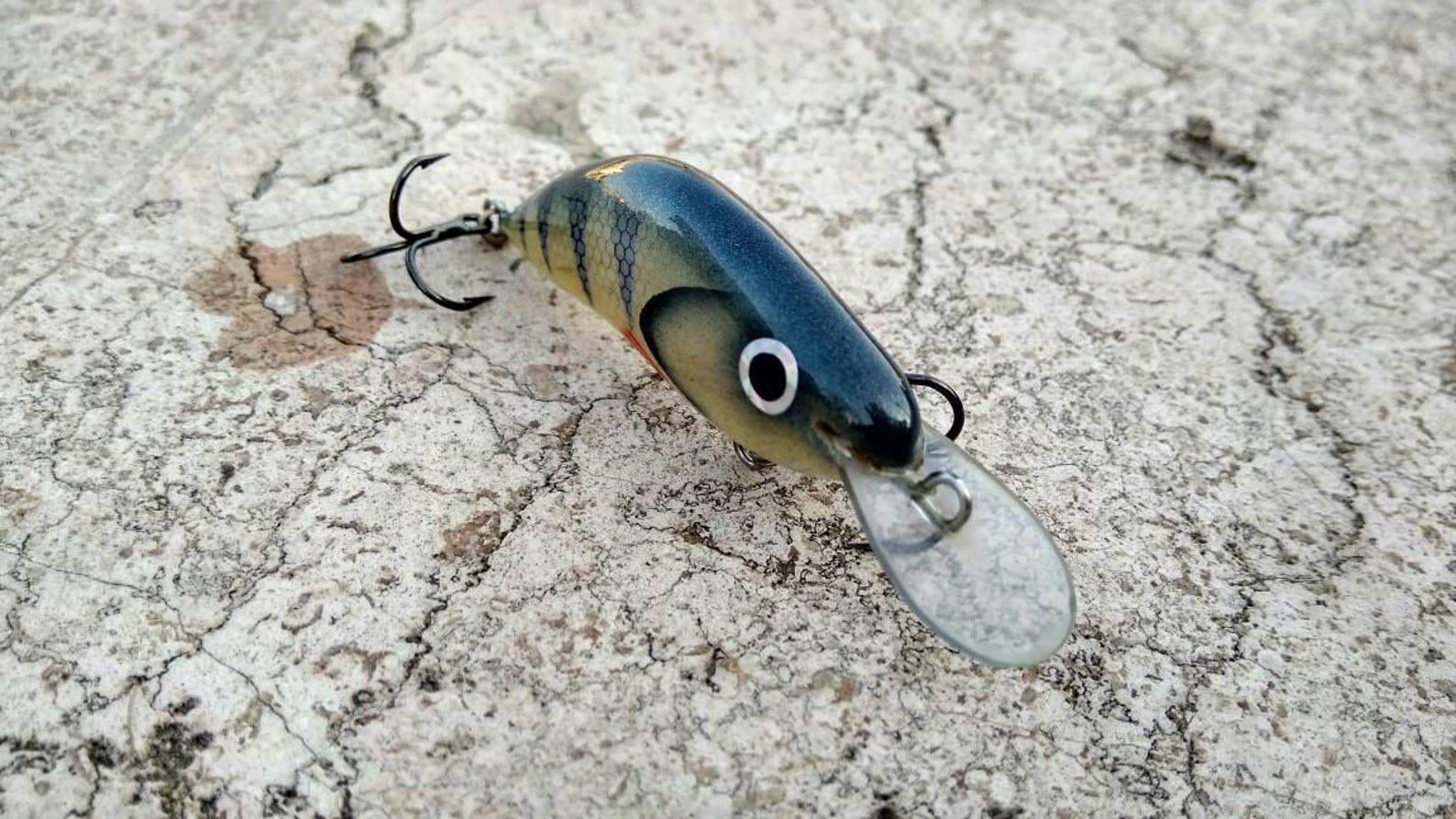 Perch Fishing Lure Handmade Custom Painted - Etsy