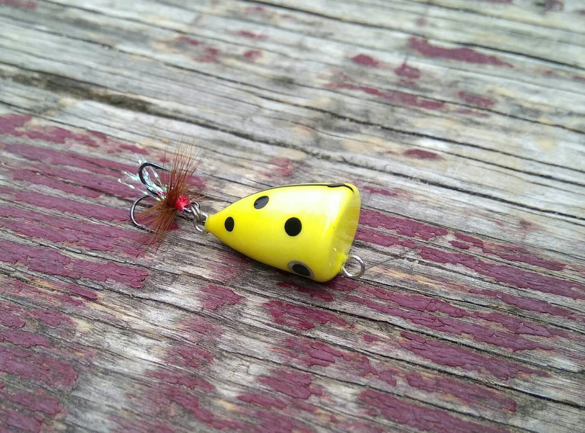 Bug Lure Micro Popper Handmade - Etsy Singapore