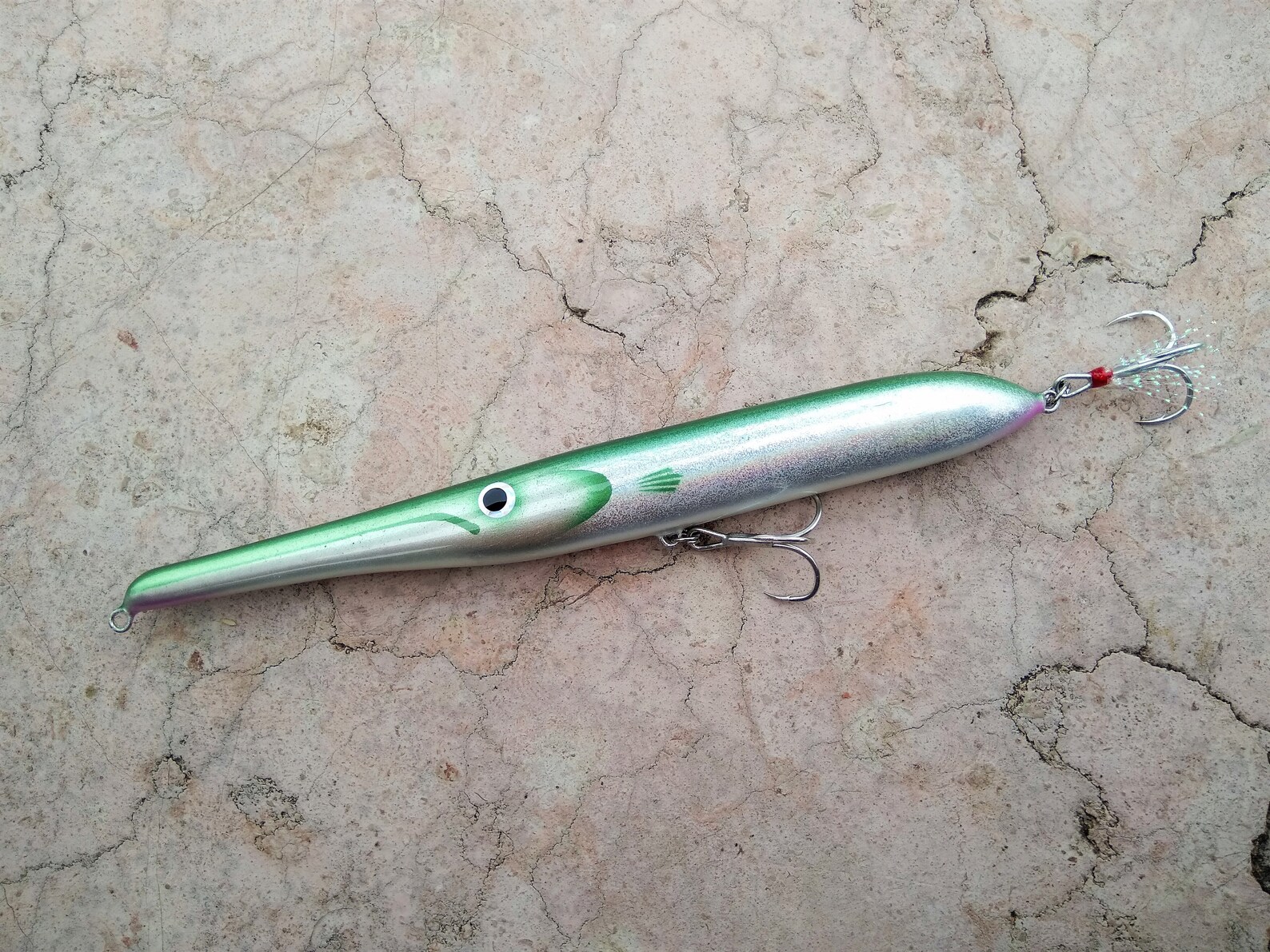 Spasm Needlefish Saltwater Fishing Lure Green 15cm/6inc | Etsy