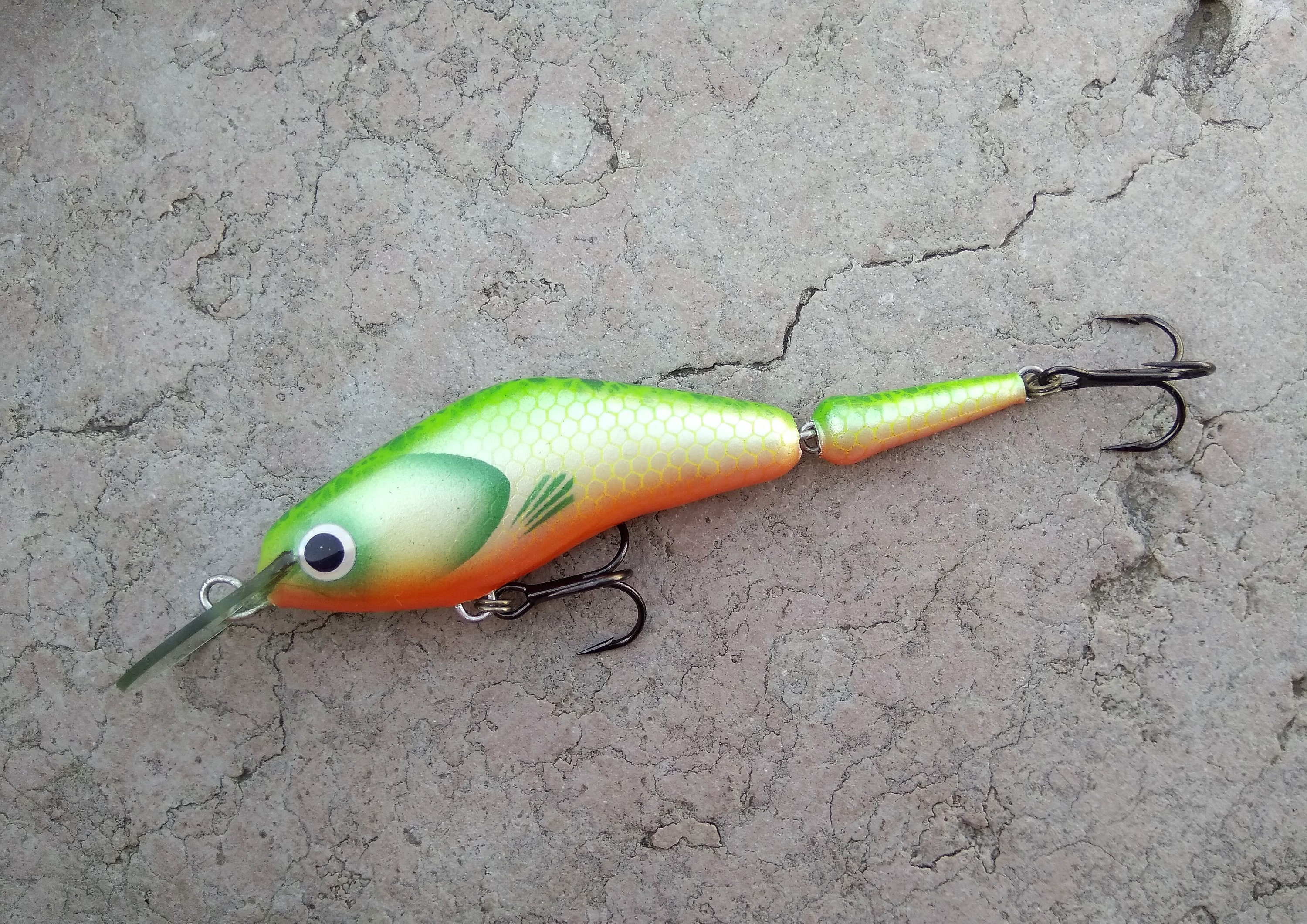 Jointed Fishing Lure Custom Wobbler (7cm/2.75 Inch) - Etsy