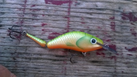 Jointed Fishing Lure Custom Wobbler 7cm/2.75 inch | Etsy