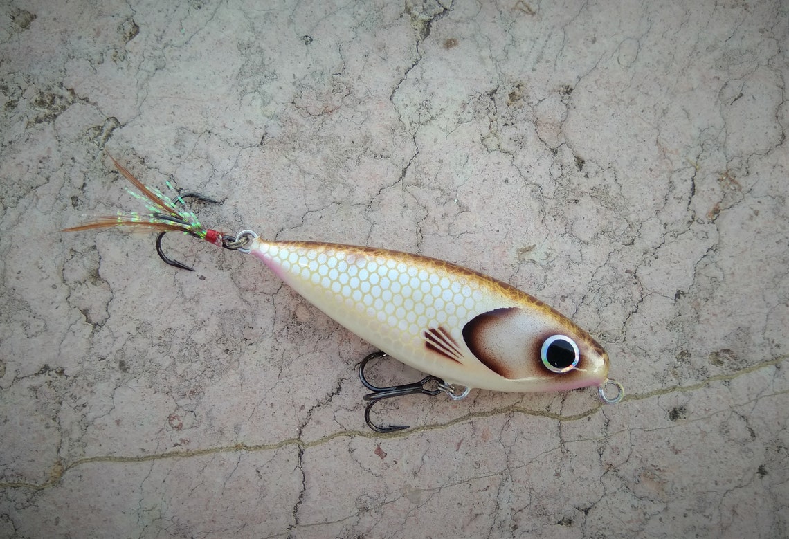 Surface Wooden Fishing Lure 6cm - Etsy