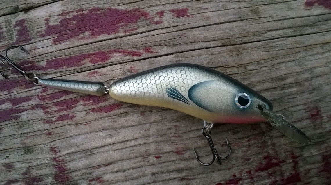 Custom Jointed Wooden Lure 10cm | Etsy