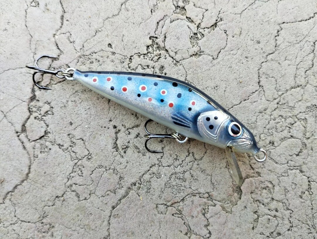 Shalow Runner Handmade Lure Brown Trout 5.5cm (2024) - Etsy