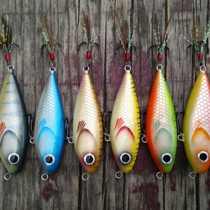 Spasm Surface Fishing Lure / Handmade Fishing Lure / Bass Lure (6cm) - Etsy