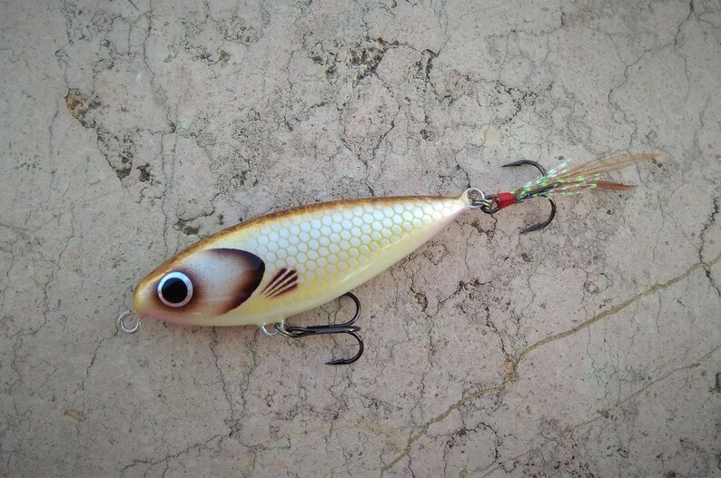 Surface Wooden Fishing Lure 6cm - Etsy