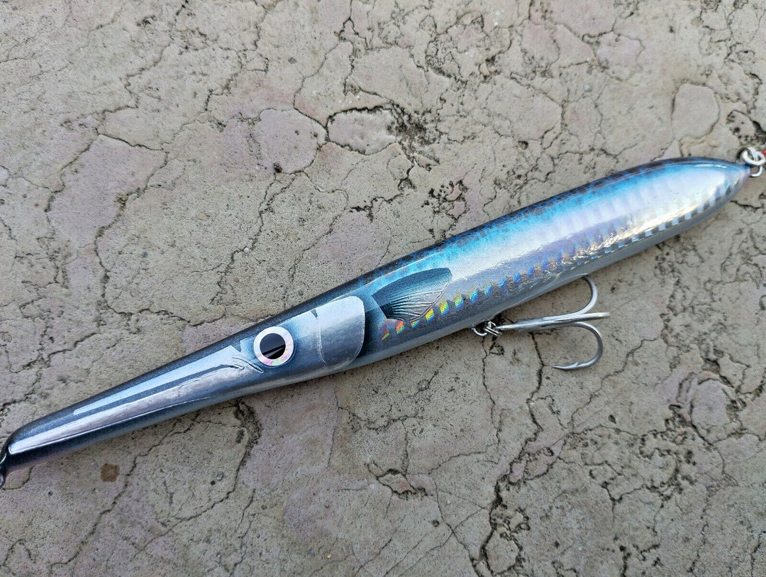 Spasm Needlefish Handmade Fishing Lure 15cm (2024) - Etsy