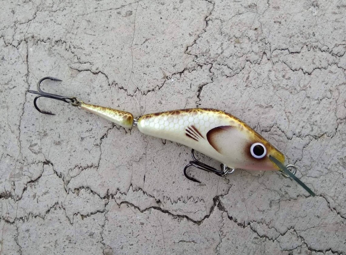Custom Fishing Lure Handmade Wooden Crankbait - Etsy