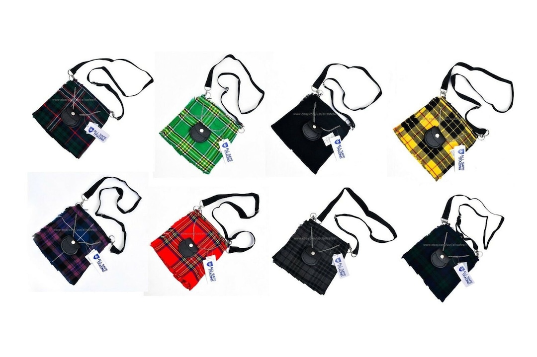 Scotttish Ladies Handmade Bag, Scottish Tartan Kilt Ladies Purse ...
