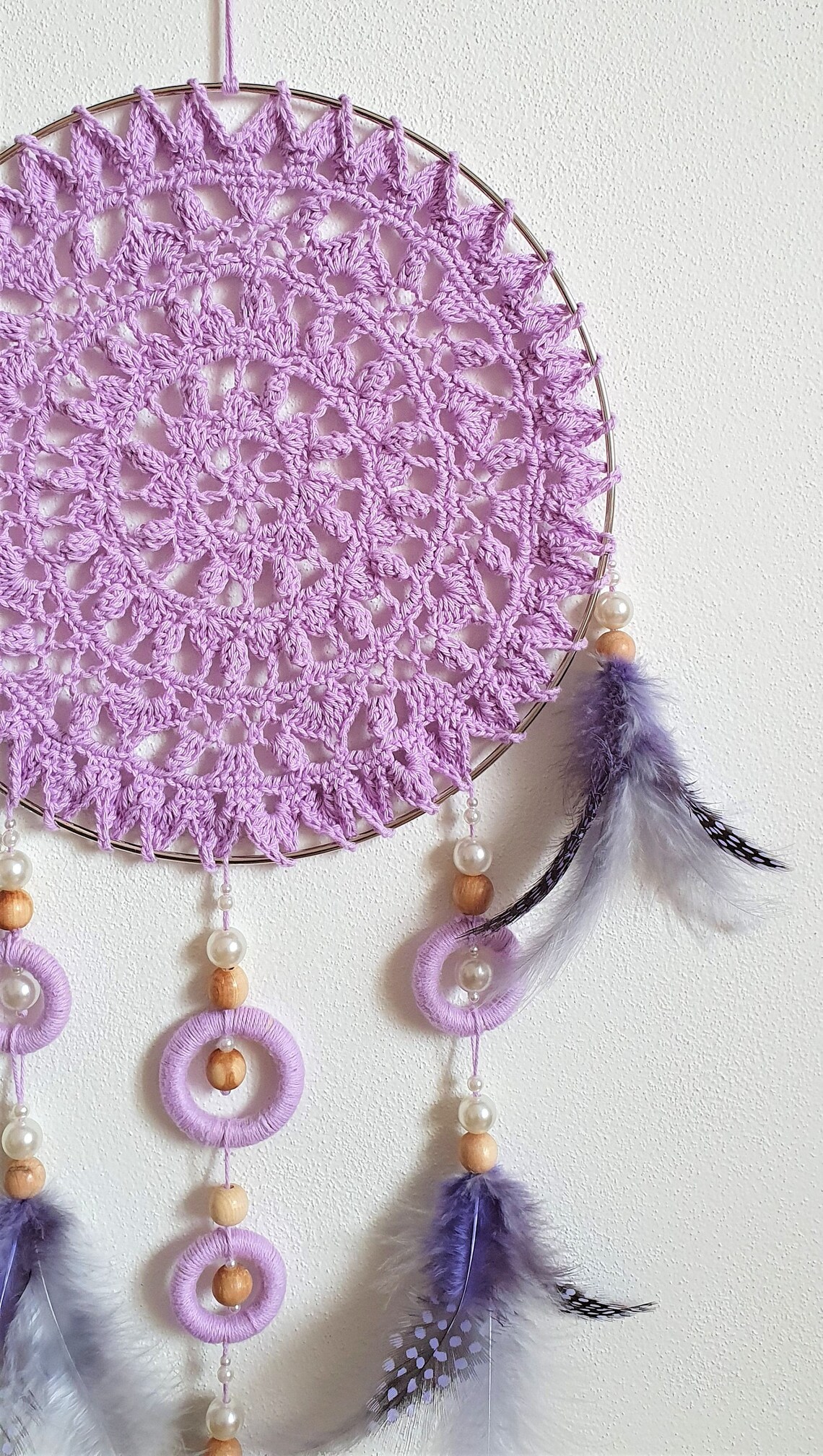 Crochet Dream Catcher Pattern Holi Mandala Pattern Crochet | Etsy