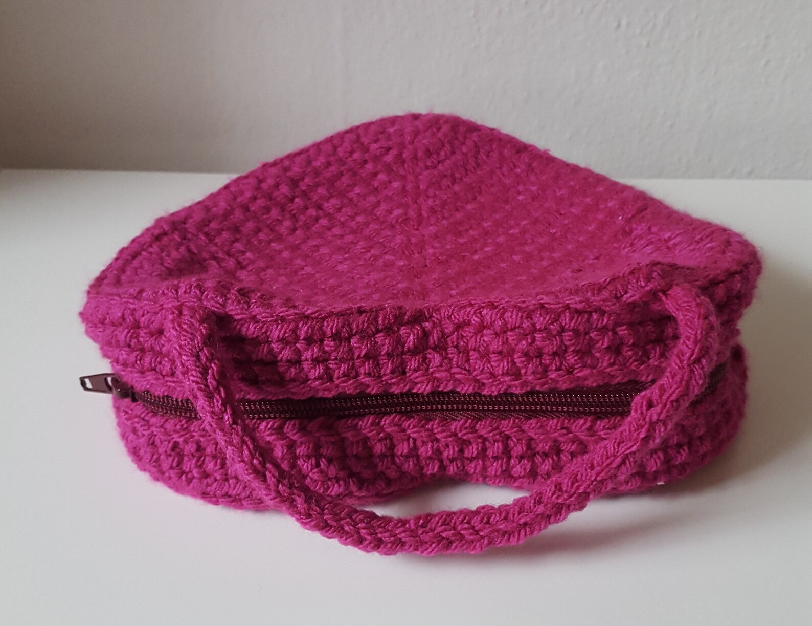 Crochet Written Pattern Heart Bag Row by Row Easy Pattern - Etsy