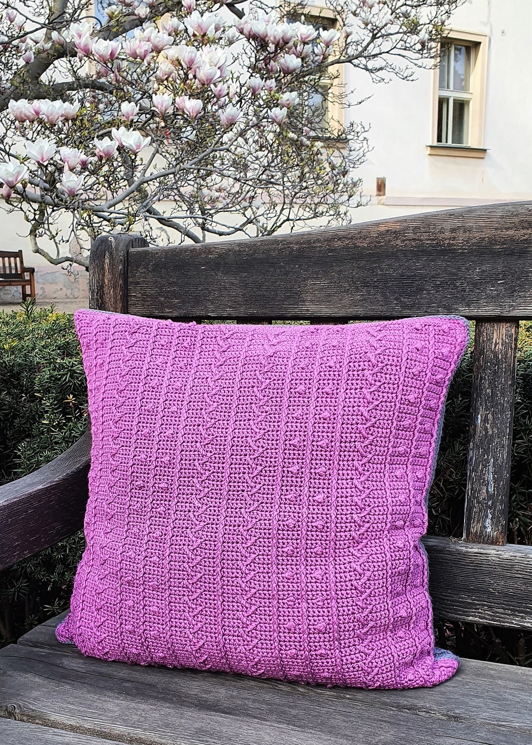 Crochet Pillow Case Pattern: the Samuel, Cushion Cover (PDF Pattern) - Etsy