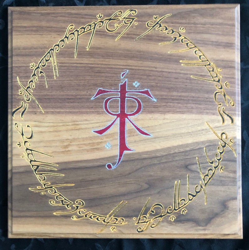 Lord of the Rings One Ring to Rule Them All Sign Solid - Etsy