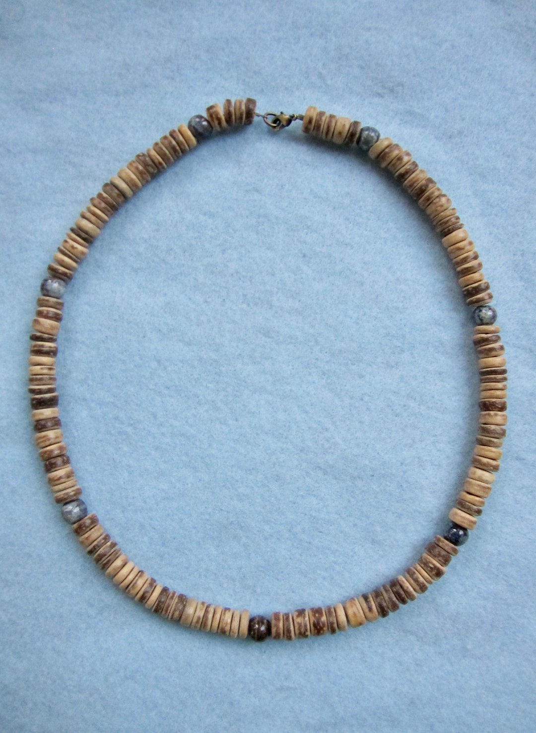 Women's Wooden Choker Men's Wooden Choker Necklace Surfer Wooden Choker ...