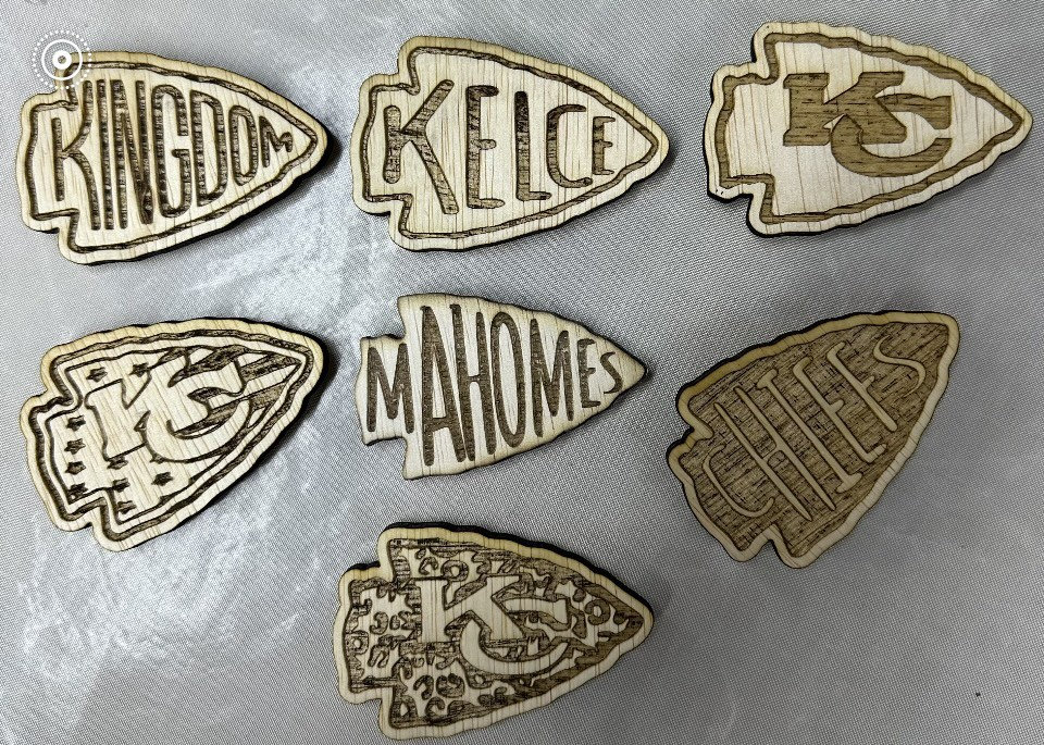 Kansas City Chiefs Refrigerator Magnets . - Etsy