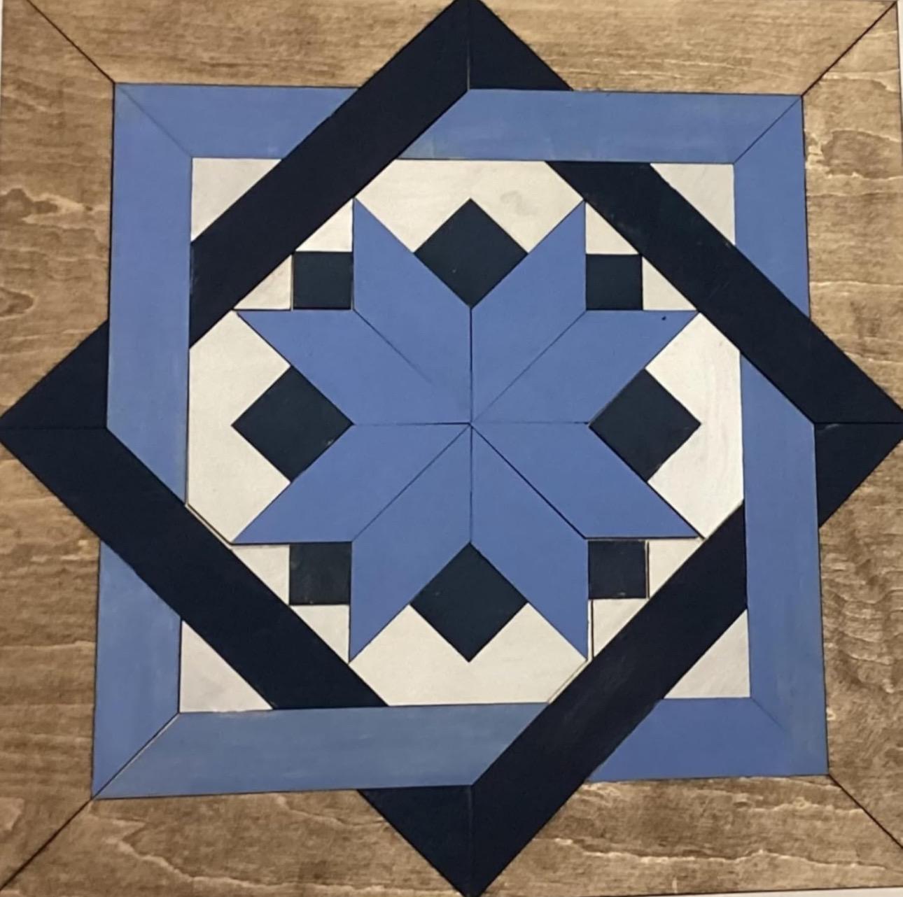 Unfinished Barn Quilt Square KIT Measuring 12 X 12 Inches. Country ...