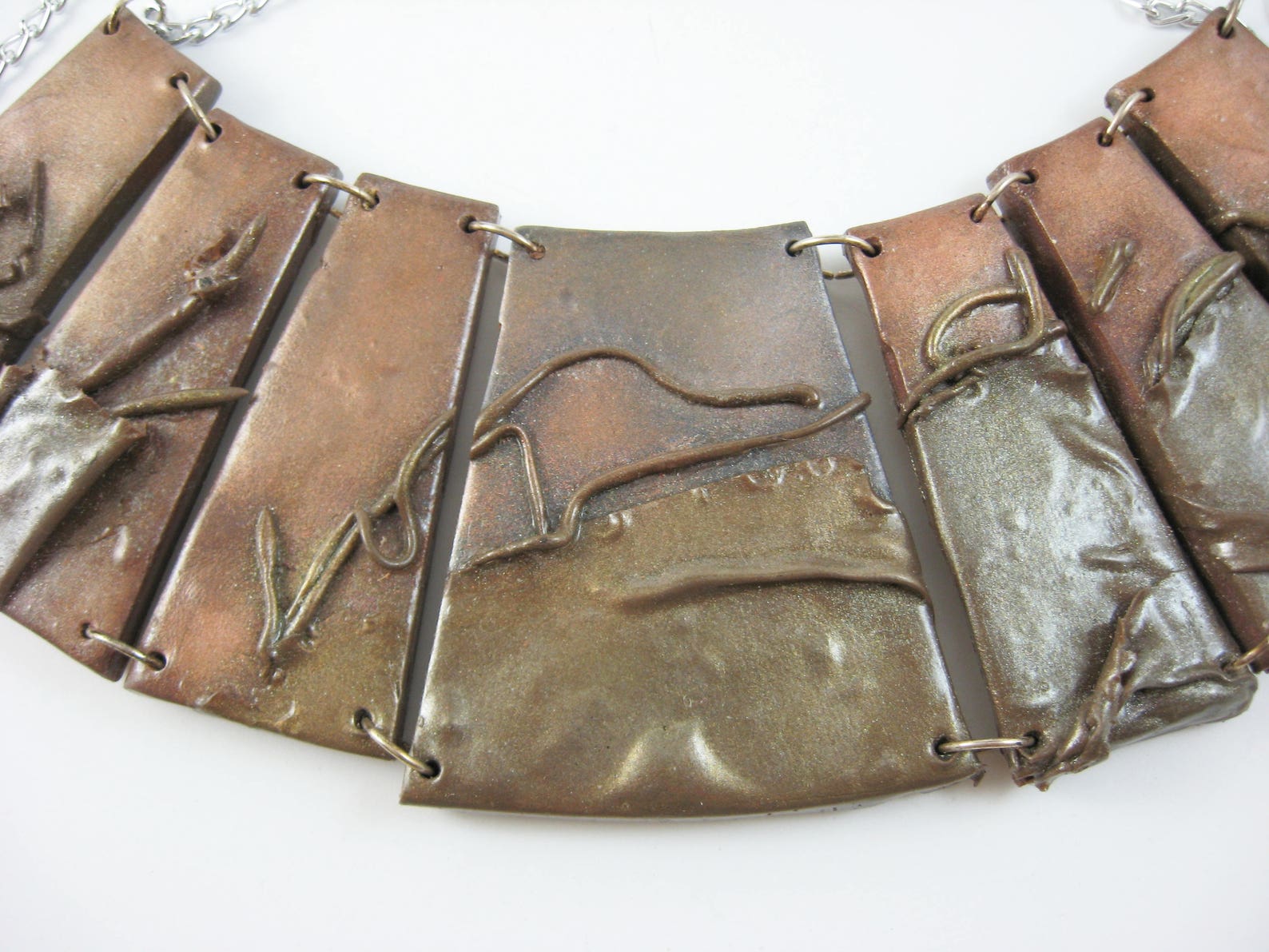 Nature Inspired Fimo Necklace Fimo Jewelry 40th Birthday - Etsy