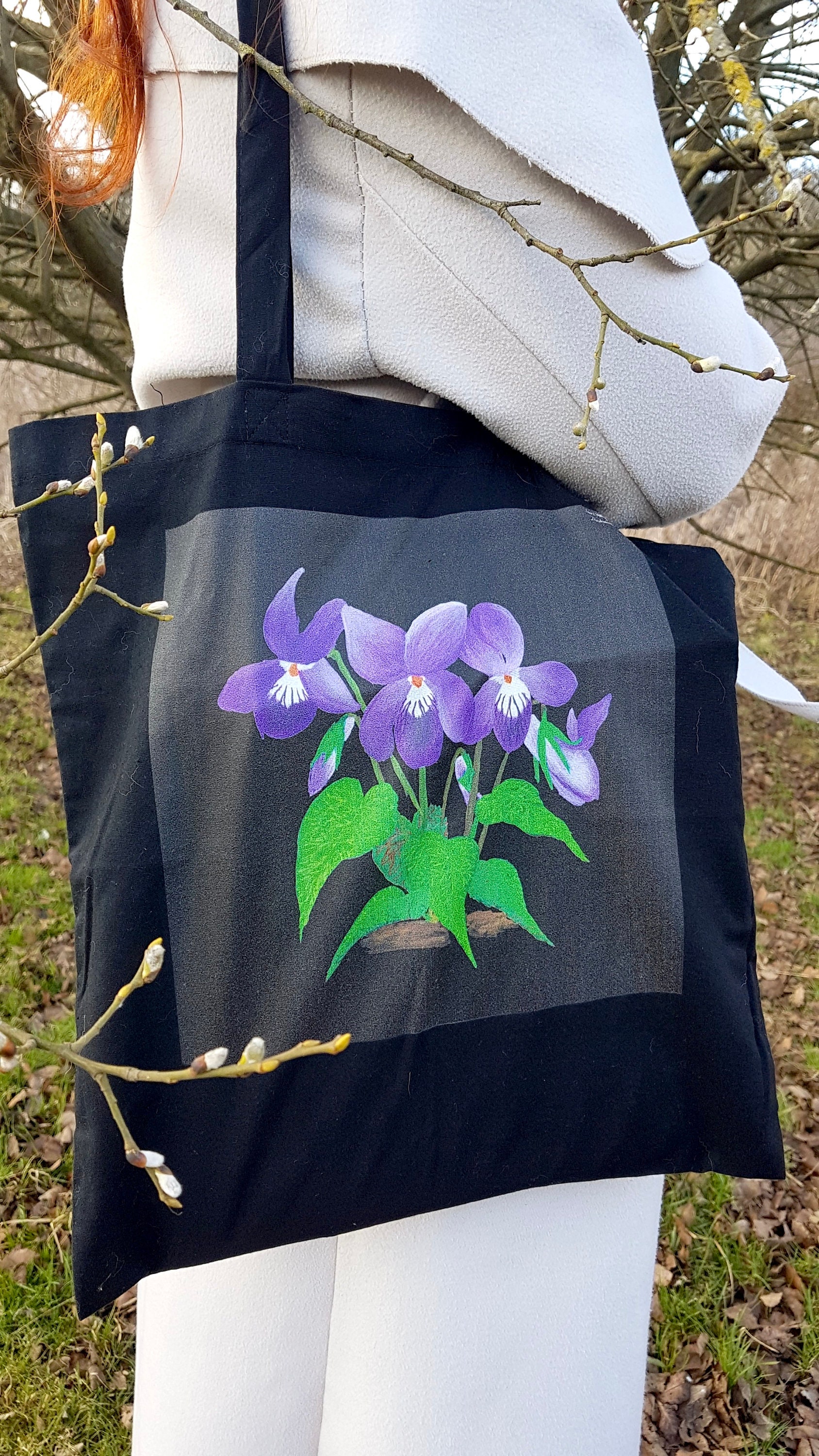 Violet, Classic Tote Bag, Shopping Bag. - Etsy