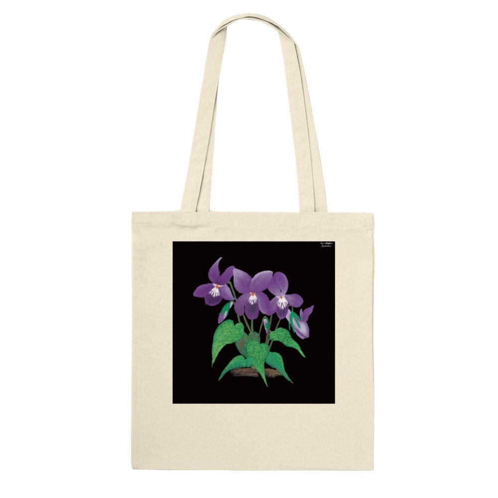 Violet, Classic Tote Bag, Shopping Bag. - Etsy