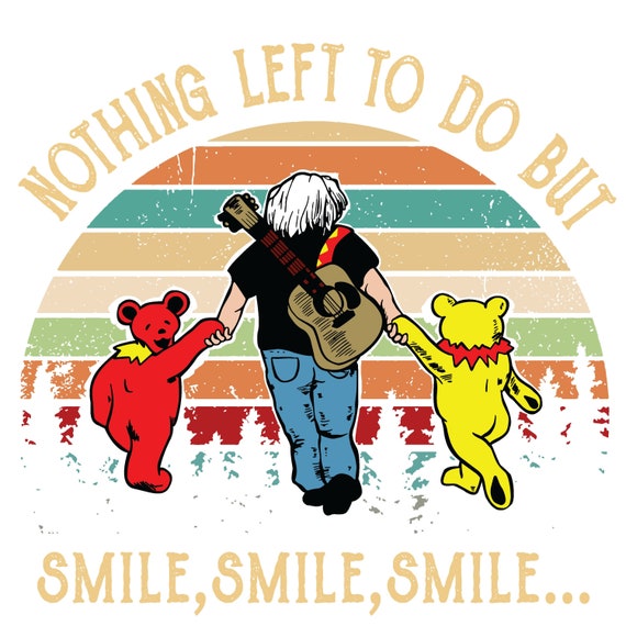 Grateful Dead Jerry Bears Ready To Press Sublimation Image | Etsy