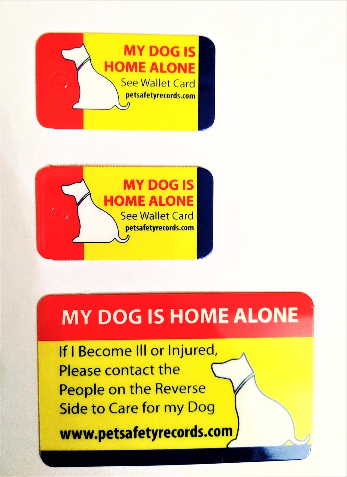 Emergency Wallet Card and Key Tags - Dog - Etsy