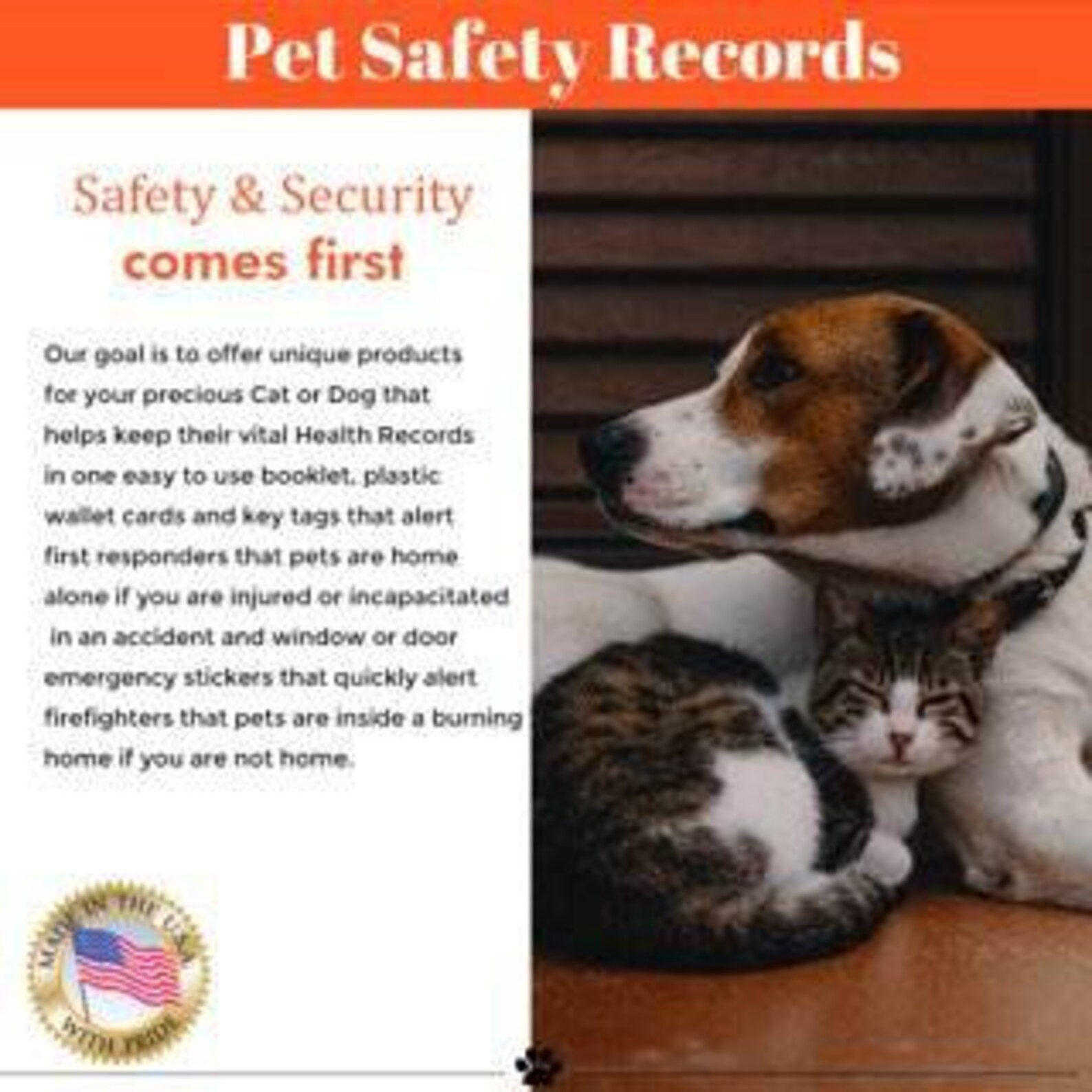 Emergency Wallet Card and Key Tags - Dog - Etsy