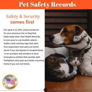 Emergency Wallet Card and Key Tags - Dog - Etsy