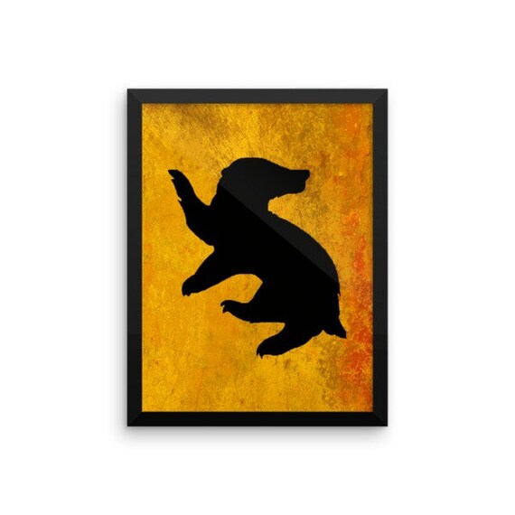 Hufflepuff Badger Silhouette