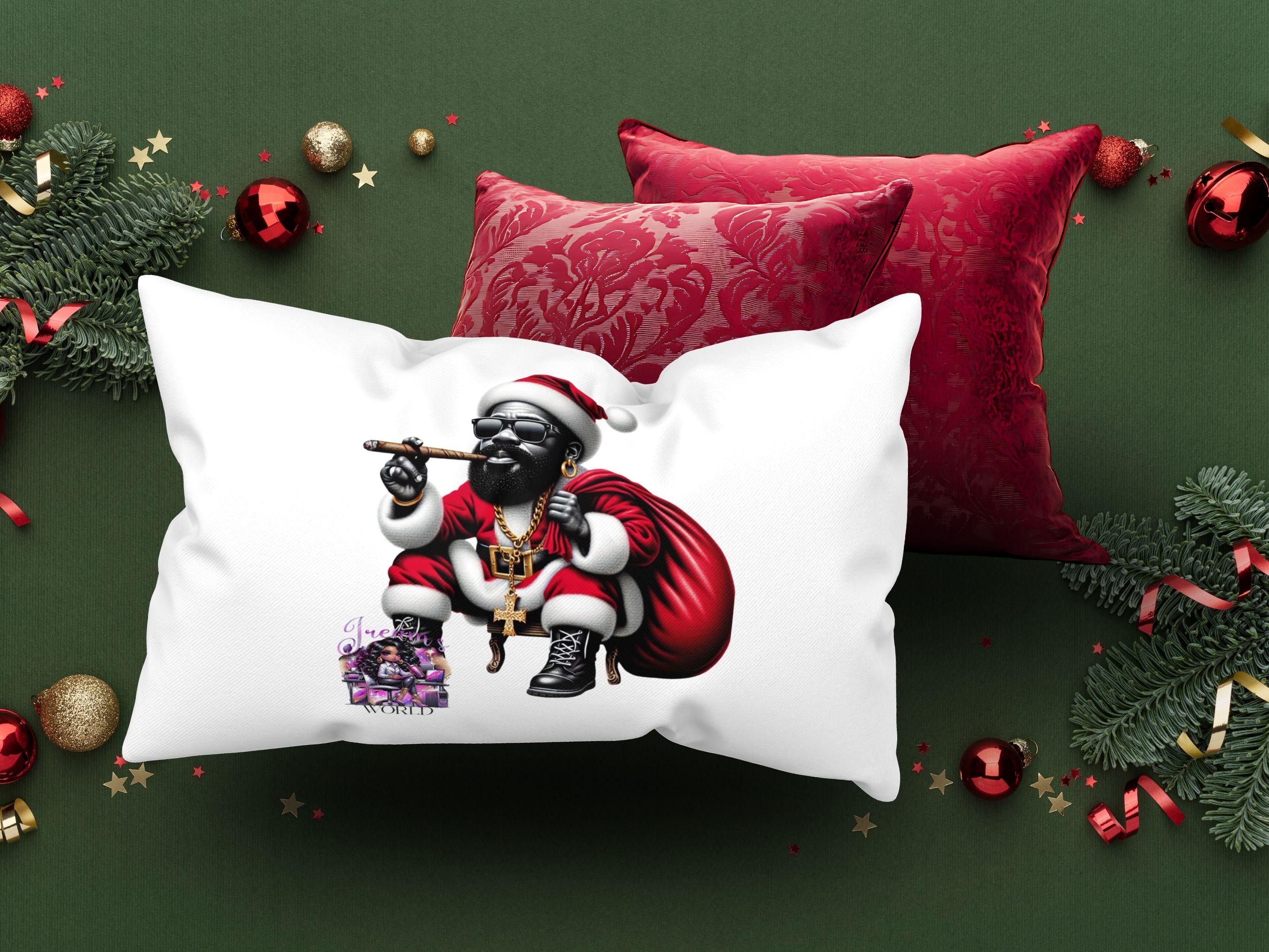 Cool Urban Santa PNG | Stylish Black Santa Christmas Design | Hip Hop ...