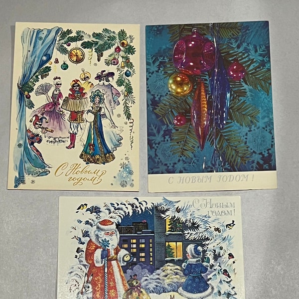 Russian Postcards - Etsy