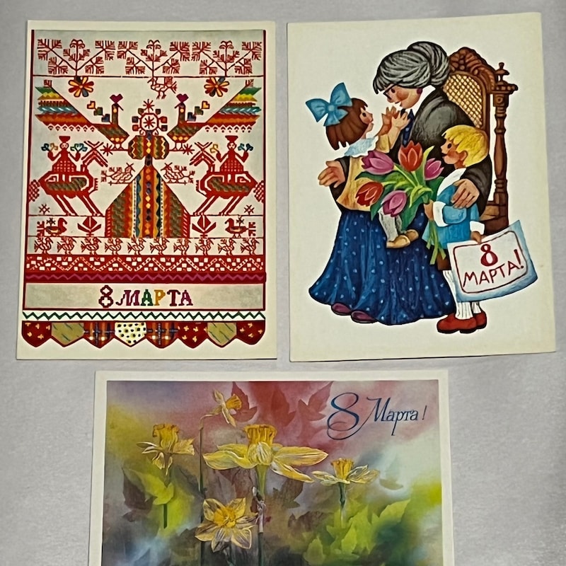 Russian Postcard - Etsy