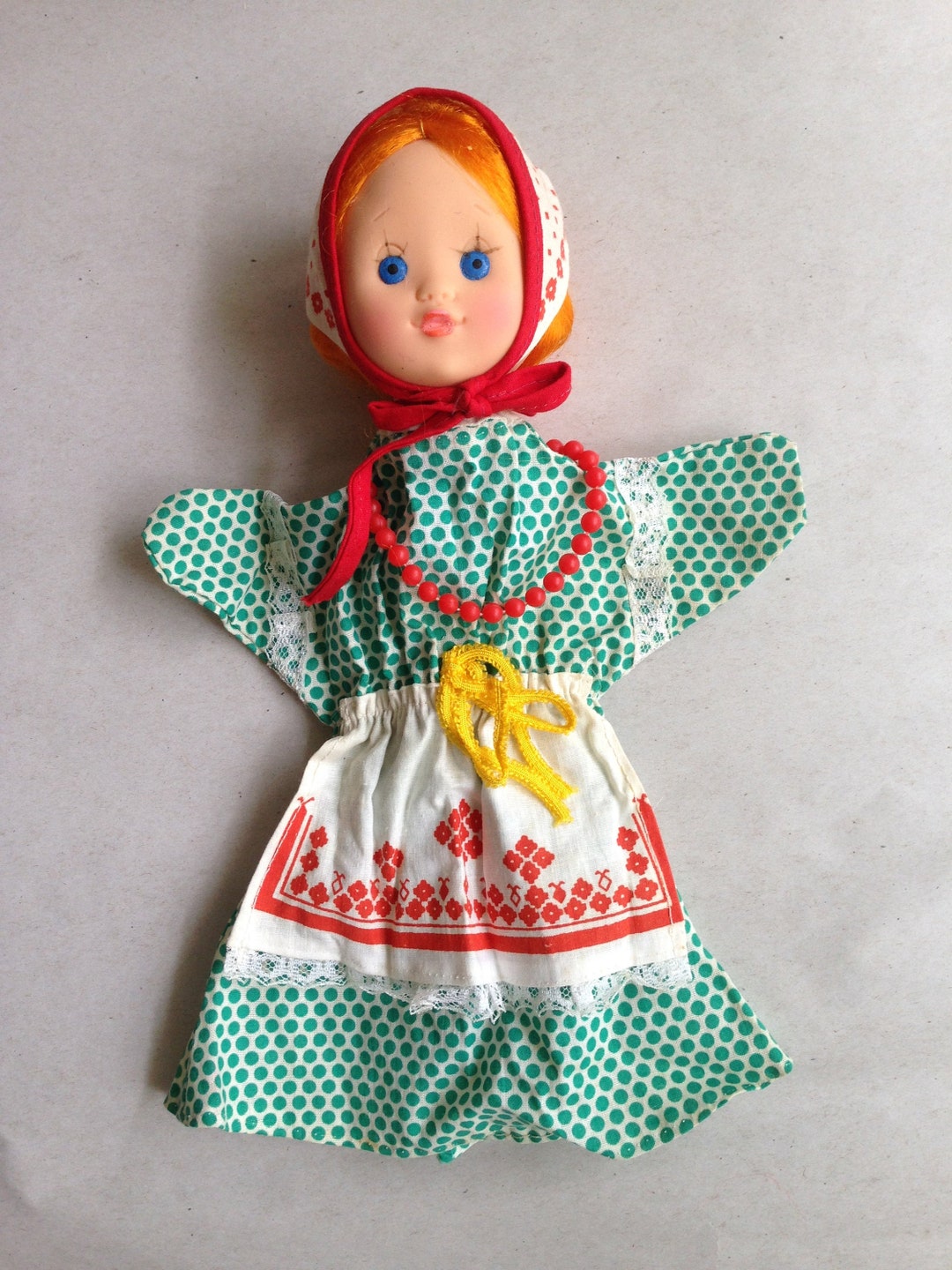 Vintage Russian Puppet Made in USSR Fairy Tale: the Gigantic Turnip ...