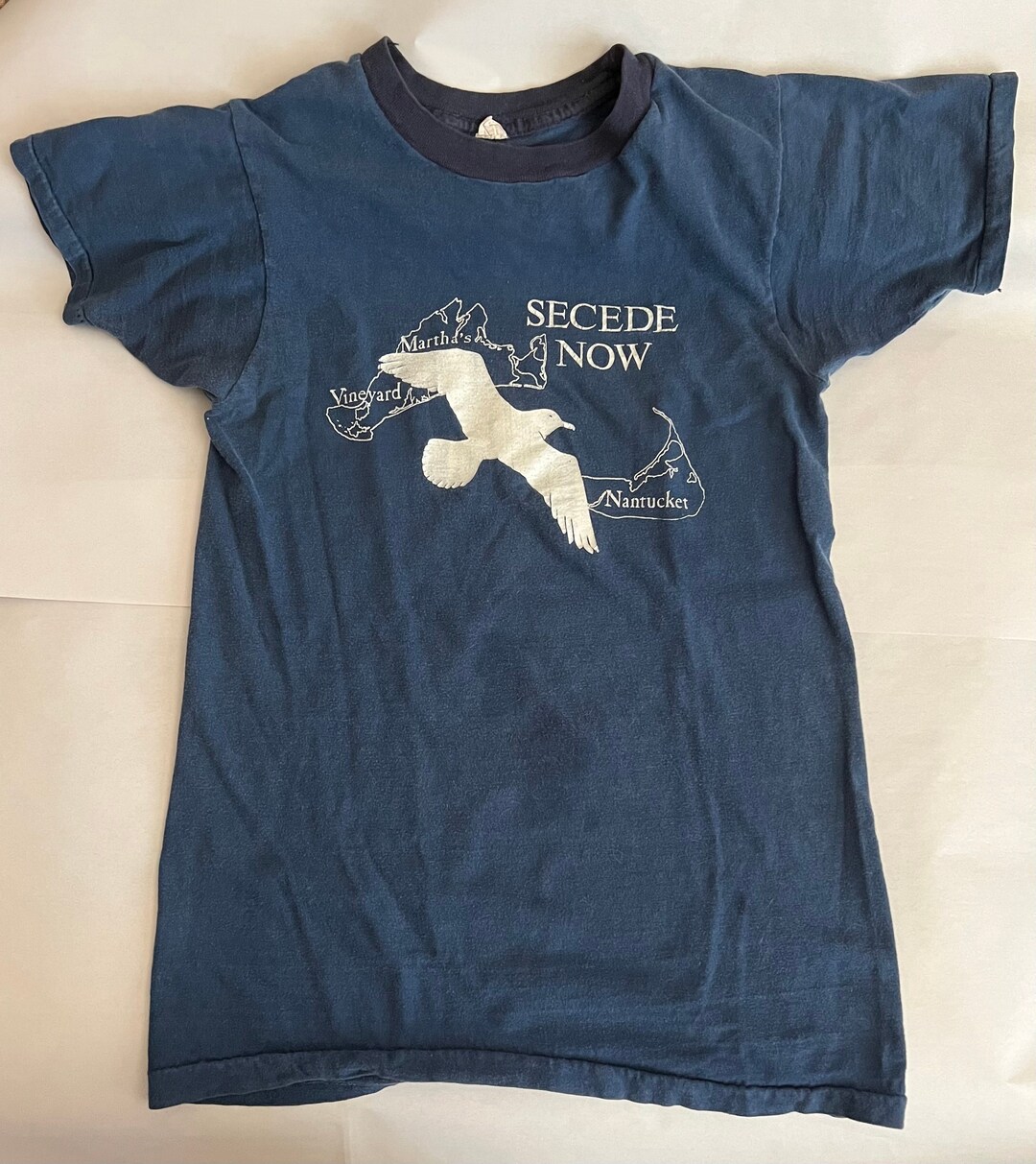 RARE! Piece of History! Secede Now! Martha's Vineyard and Nantucket T ...