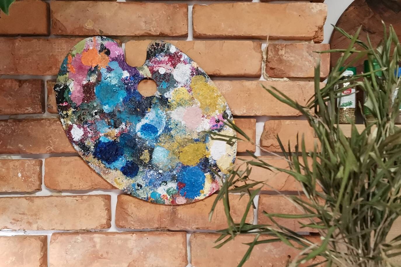 Vintage Palette Decor Vintage Artist Palette Painters - Etsy