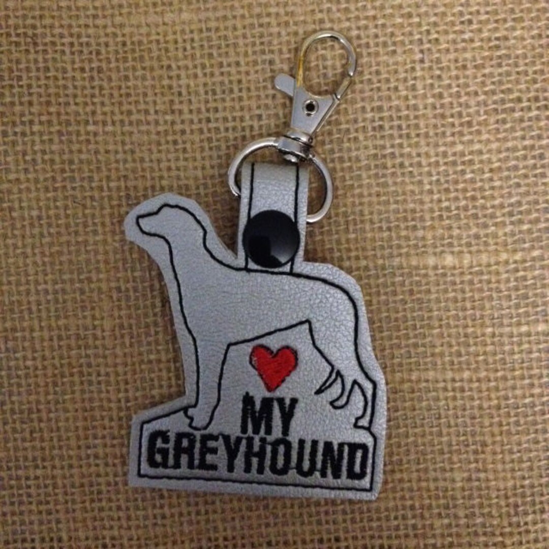 Luv My Greyhound Snap Tab Design INSTANT DOWNLOAD - Etsy