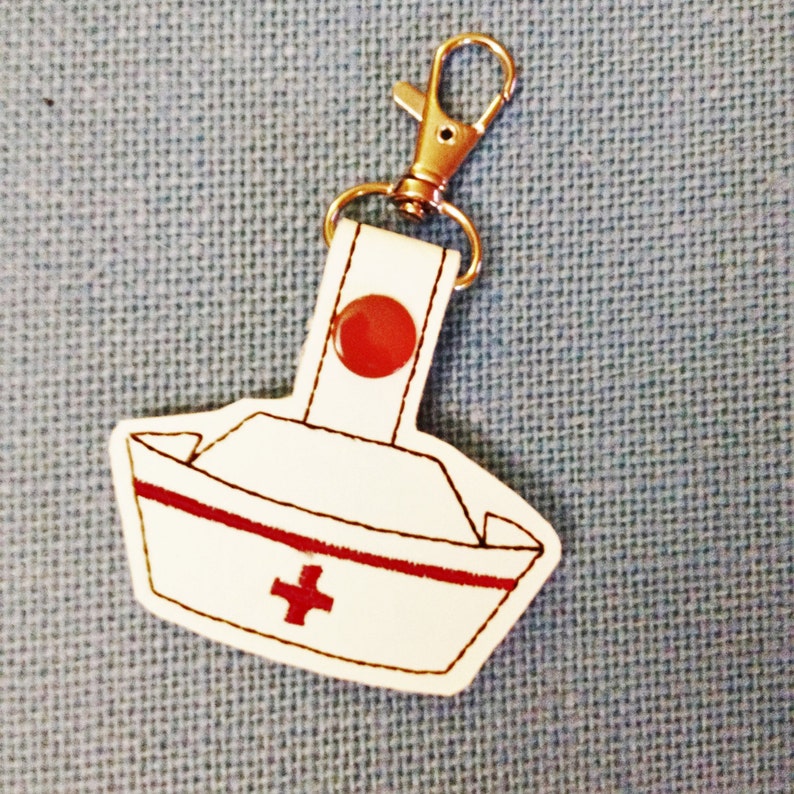 Nurse Hat Snap Tab Design INSTANT DOWNLOAD - Etsy