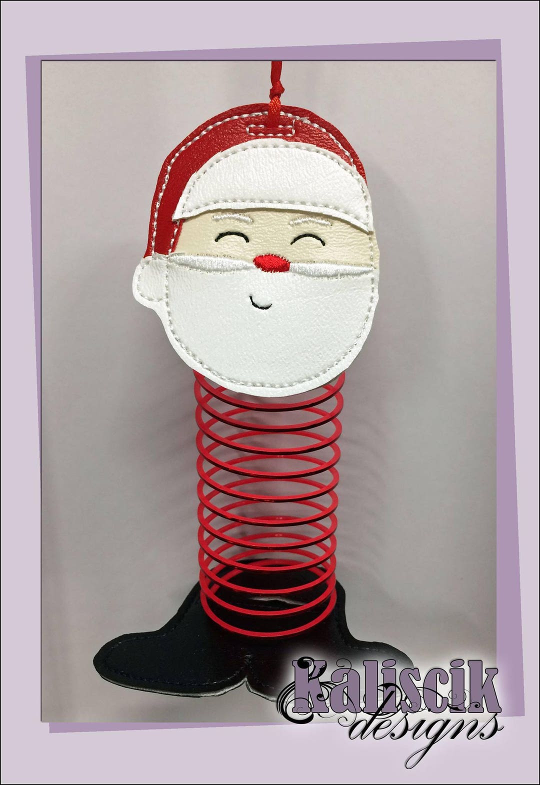 Springy Buddies Santa Spring Design - Etsy