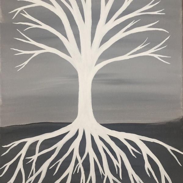 Tree Painting - Etsy