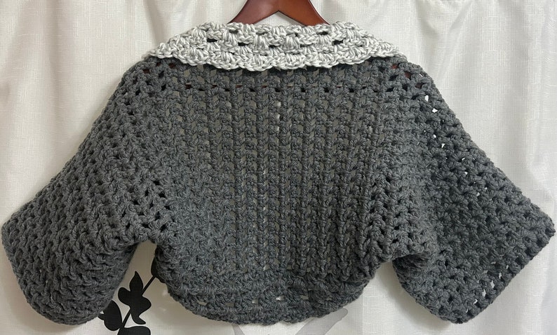 EASY CROCHET PATTERN- Scalloped Edge Rectangle Cocoon Shrug - Etsy