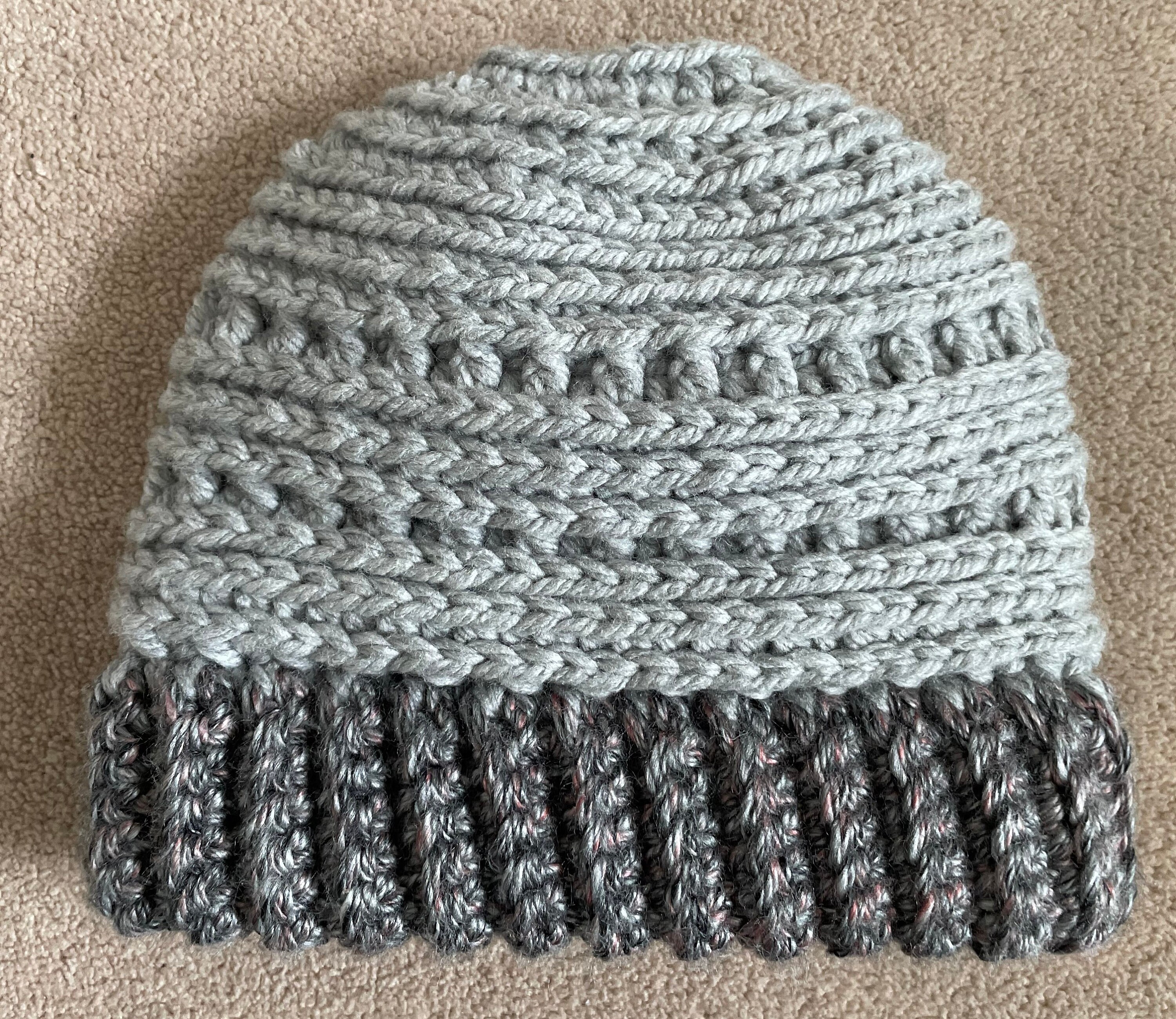 Crocheted Warm Ponytail Toque Hat - Etsy