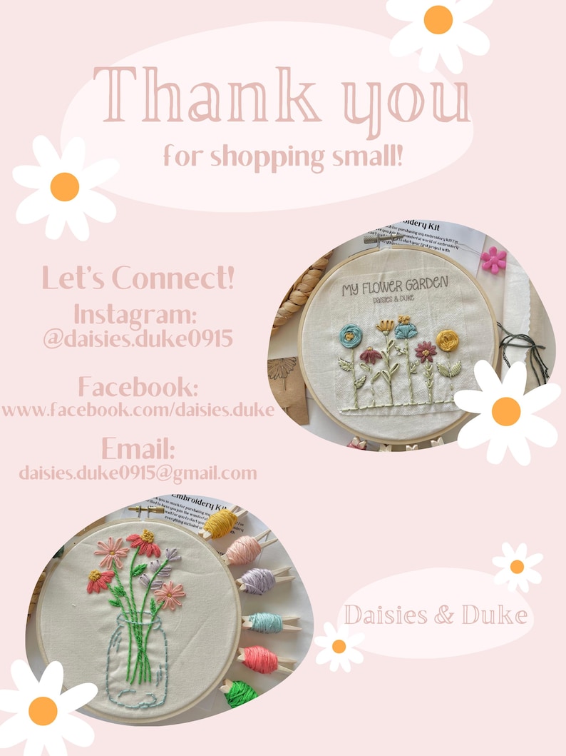 USA Embroidery Pattern: Beginner DIY Guide (PDF Download) - Etsy