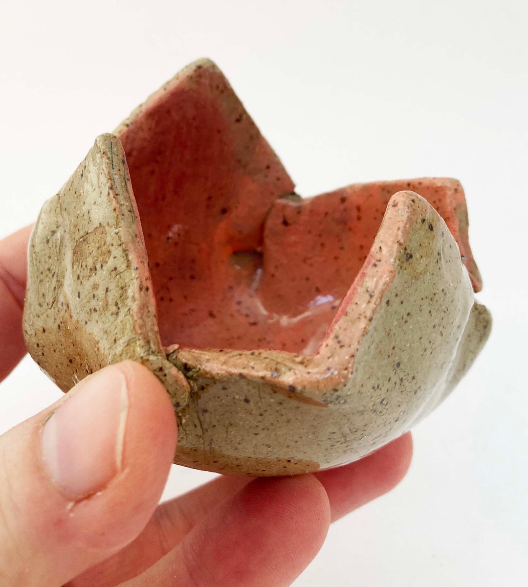 Small Bowl, Weird Pointy Dish, Condiment Server - Etsy