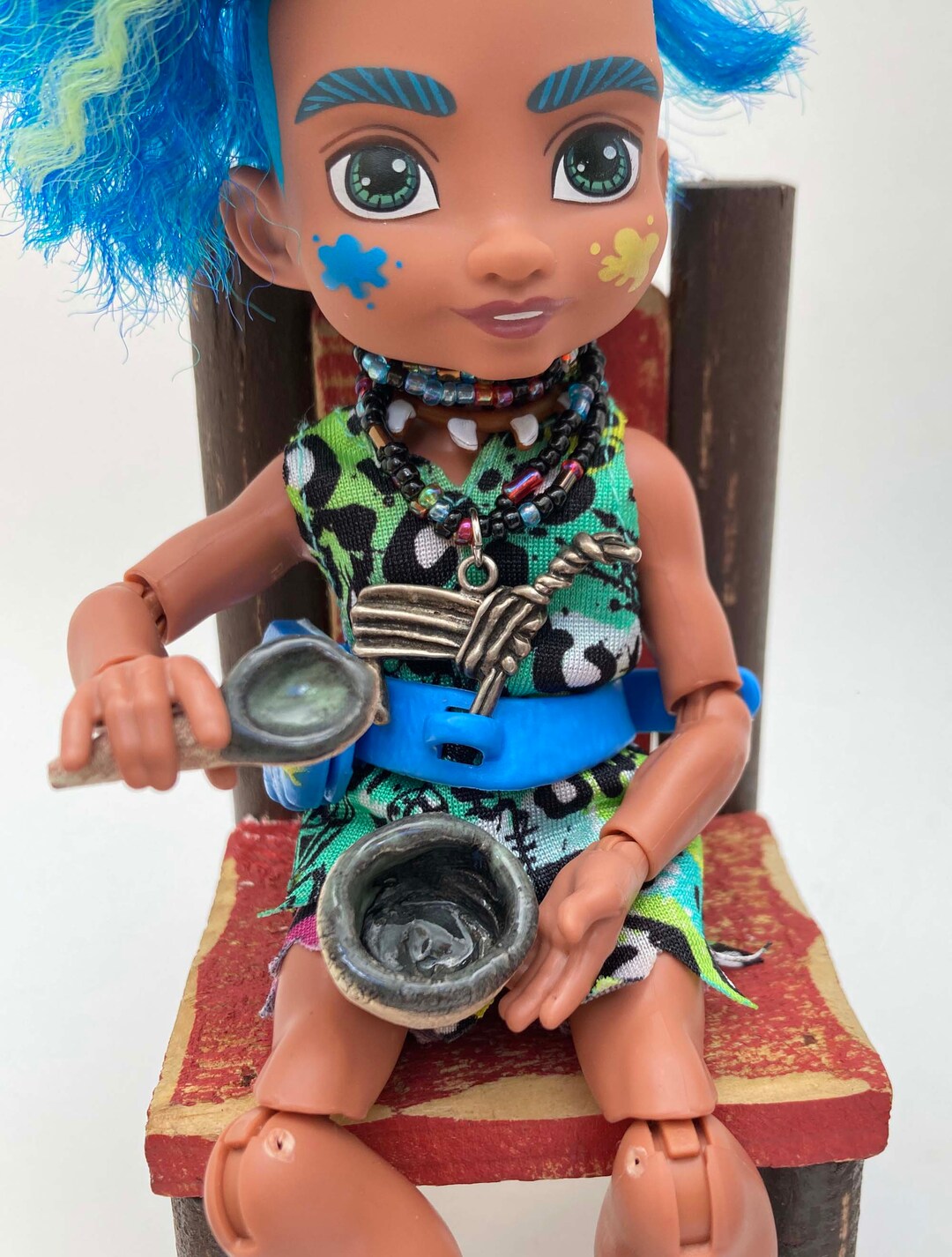 Doll Bowl and Spoon, Mini Dishes for 1:6 Dolls Fashion Dolls 8 Dolls - Etsy