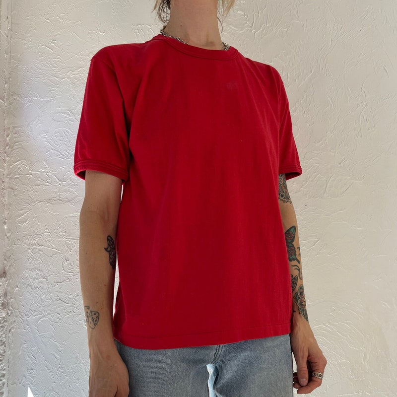 Red T Shirt - Etsy