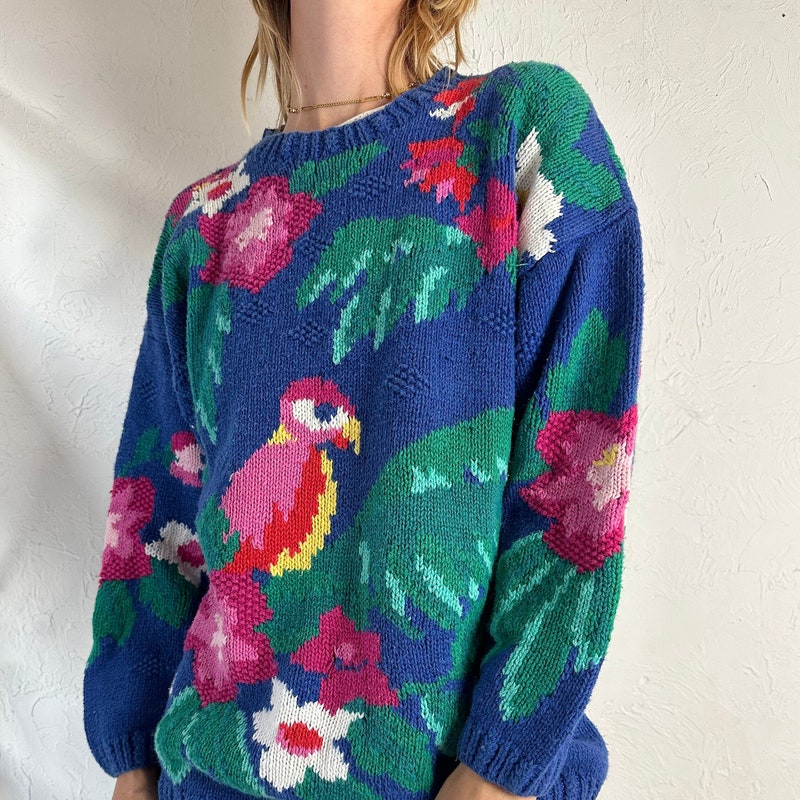 Parrot Sweater - Etsy