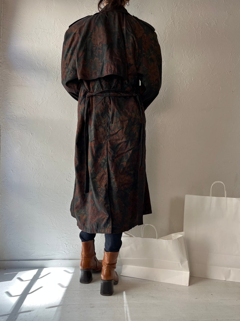 90s 'michelle Stuart' Trench Coat / Medium - Etsy