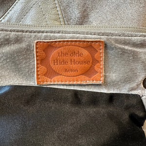 80s 'the Olde Hide House' Beige Suede Leather Jacket / Medium - Large ...