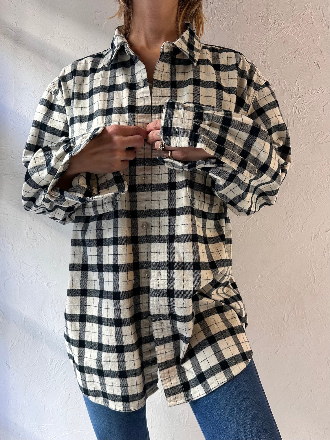 Y2k 'filson' Cotton Flannel Shirt / XL - Etsy