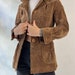 80s 'split End' Hooded Suede Leather Jacket / XS - Etsy