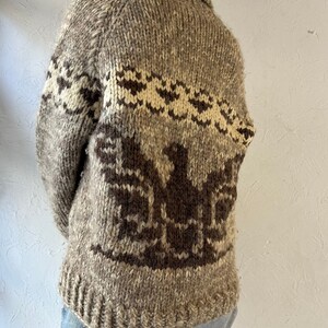Vintage Hand Knit Eagle Sweater / Small - Etsy